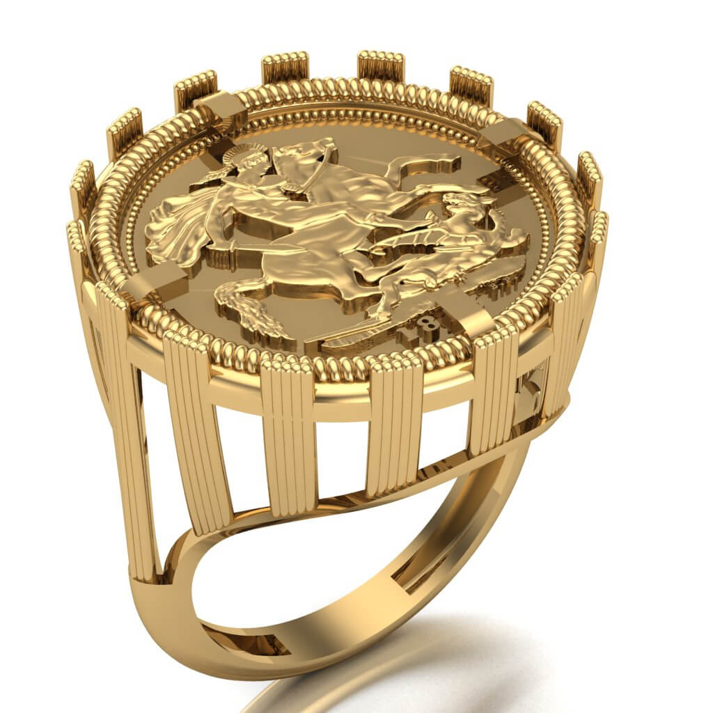 Lira Ring 011 - 3D Model by Jewelry