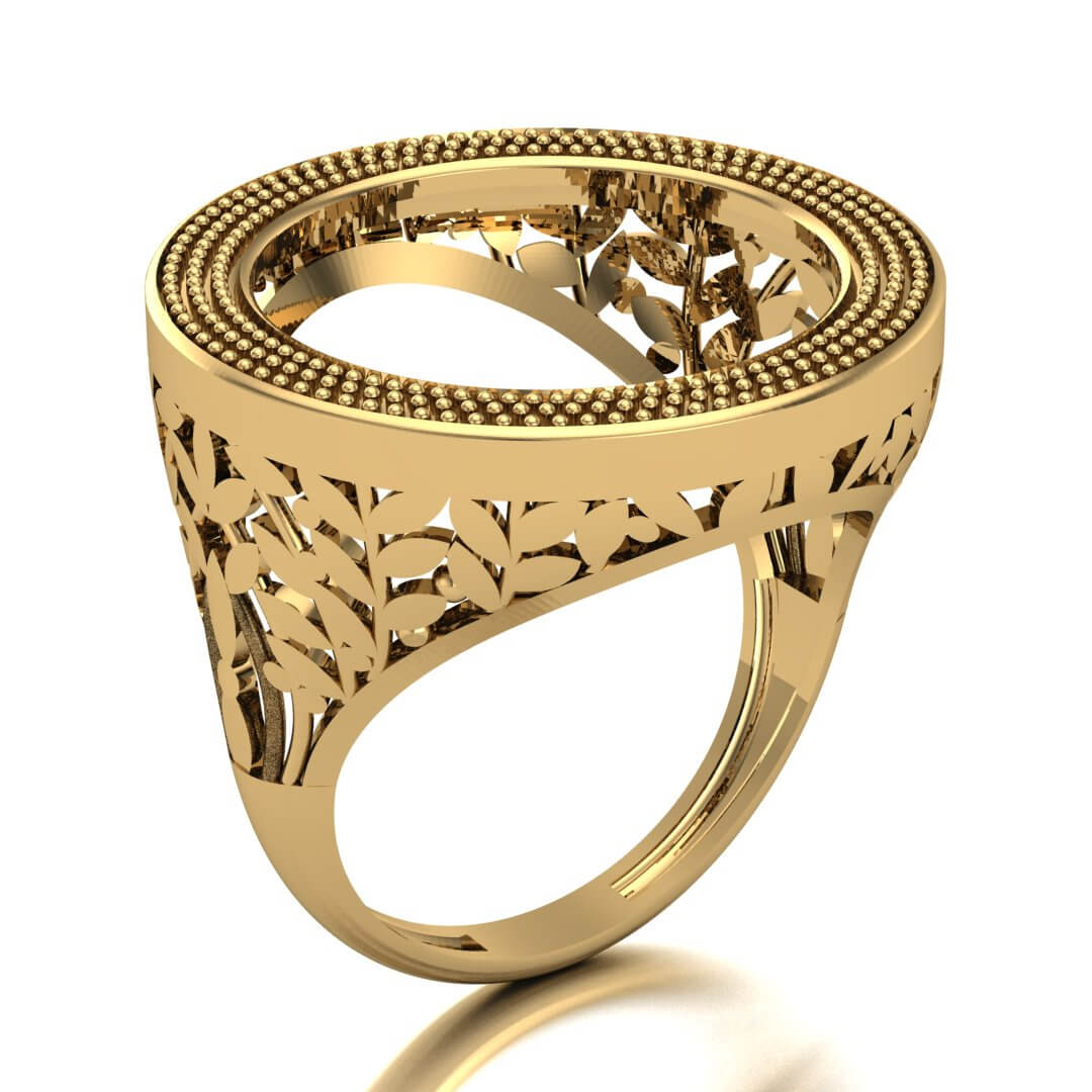 Lira Ring 015 - 3D Print Model by Jewelry