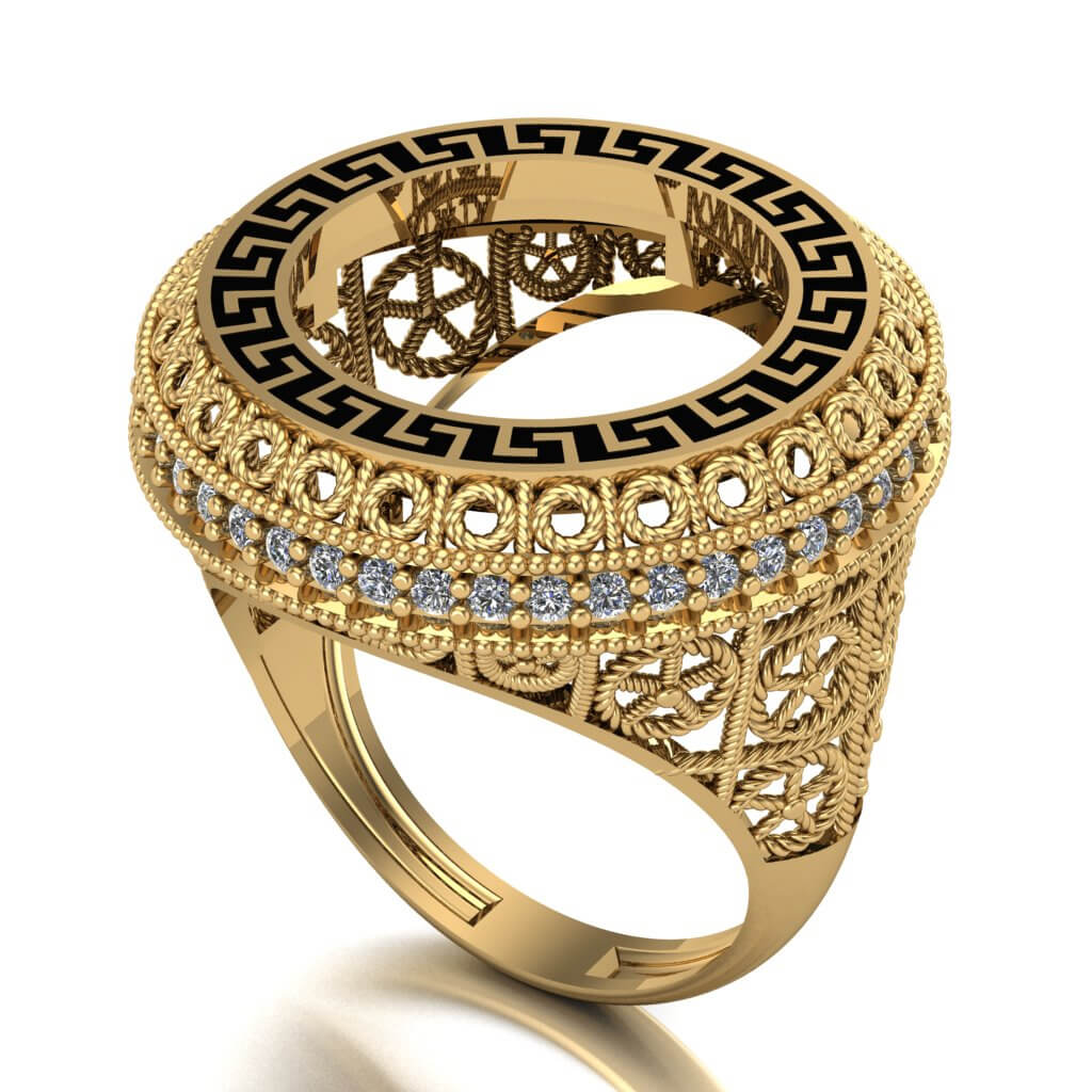 Lira Ring 017 - 3D Model by Jewelry