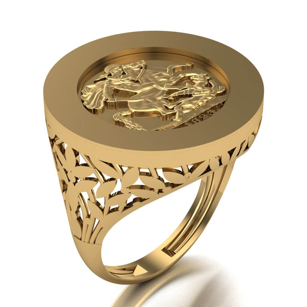 Lira Ring 021 - 3D Model by Jewelry
