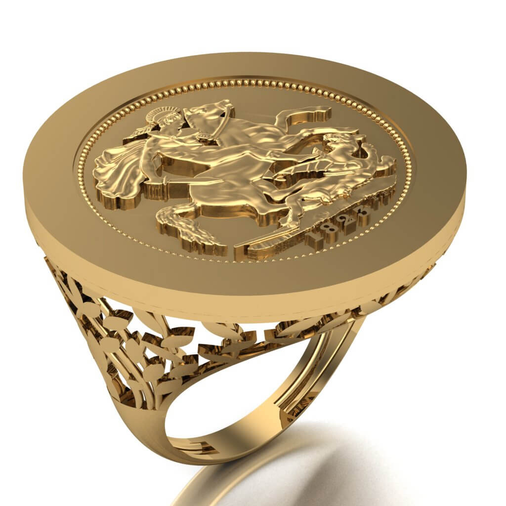 Lira Ring 029 - 3D Print Model by Jewelry