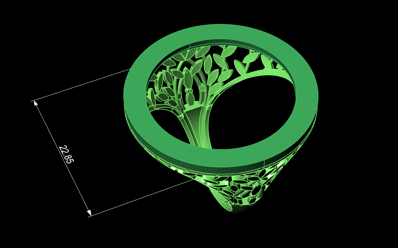 Lira Ring 029 - 3D Print Model by Jewelry