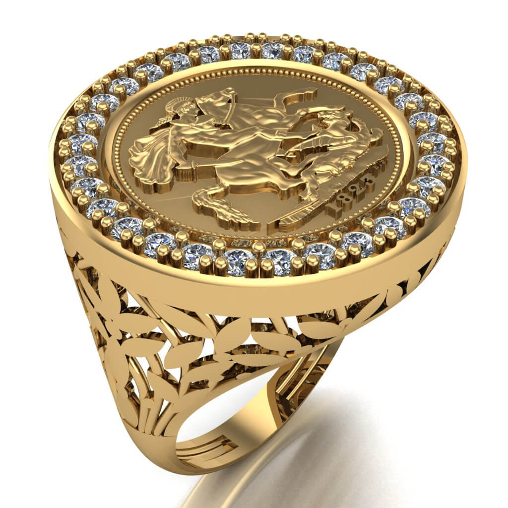 Lira Ring 048 - 3D Print Model by Jewelry