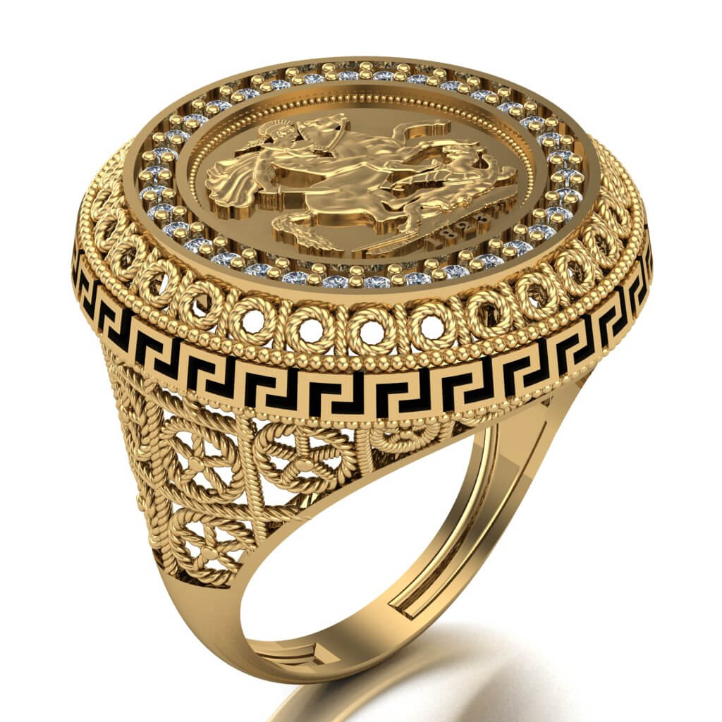 Lira Ring 049 - 3D Model by Jewelry