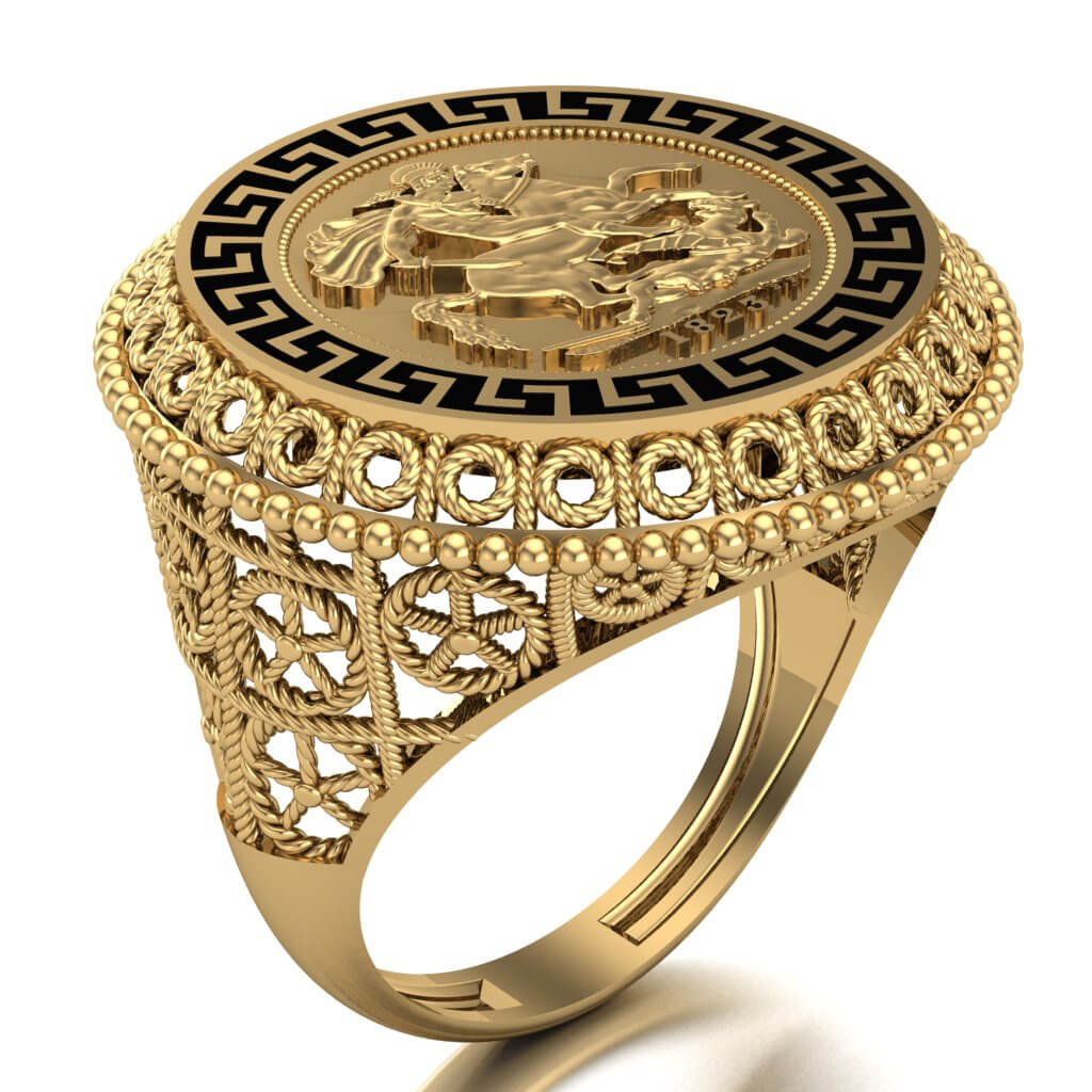 Lira Ring 058 - 3D Model by Jewelry