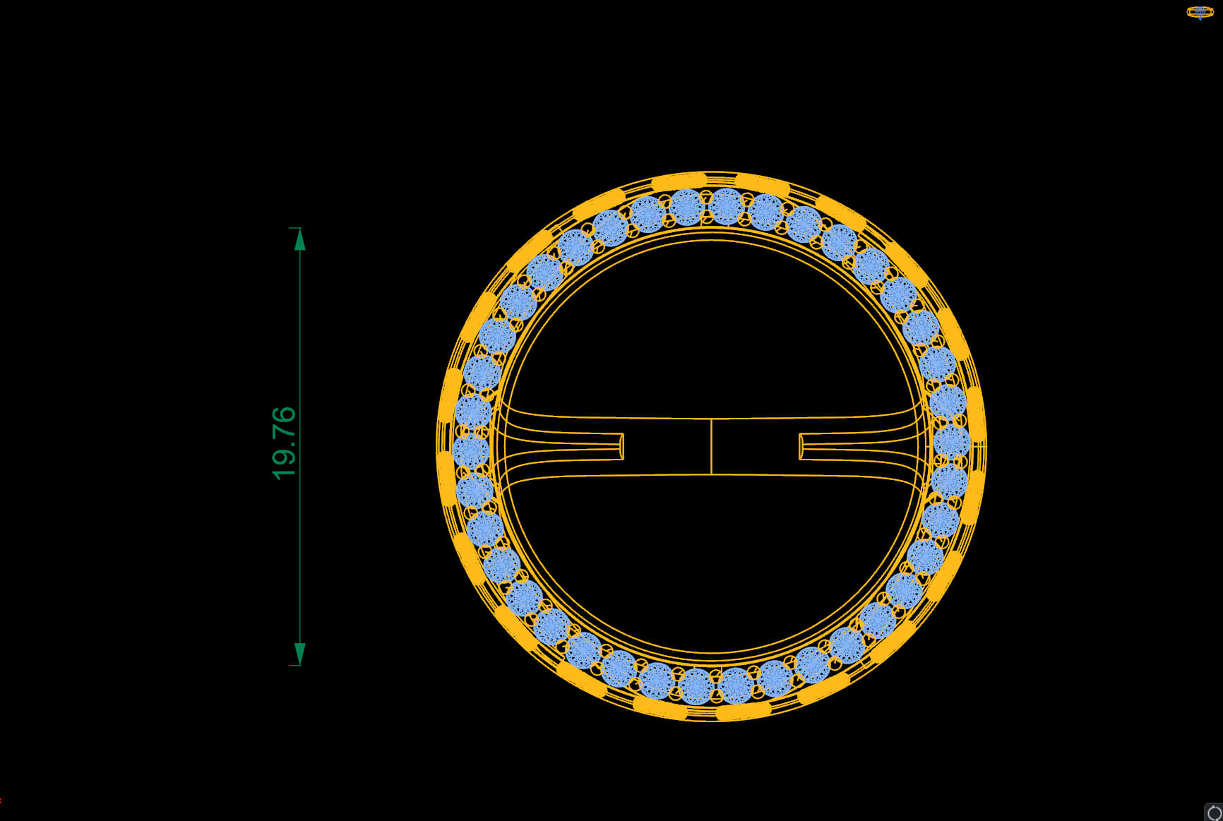 Lira Ring 092 - 3D Model by Jewelry