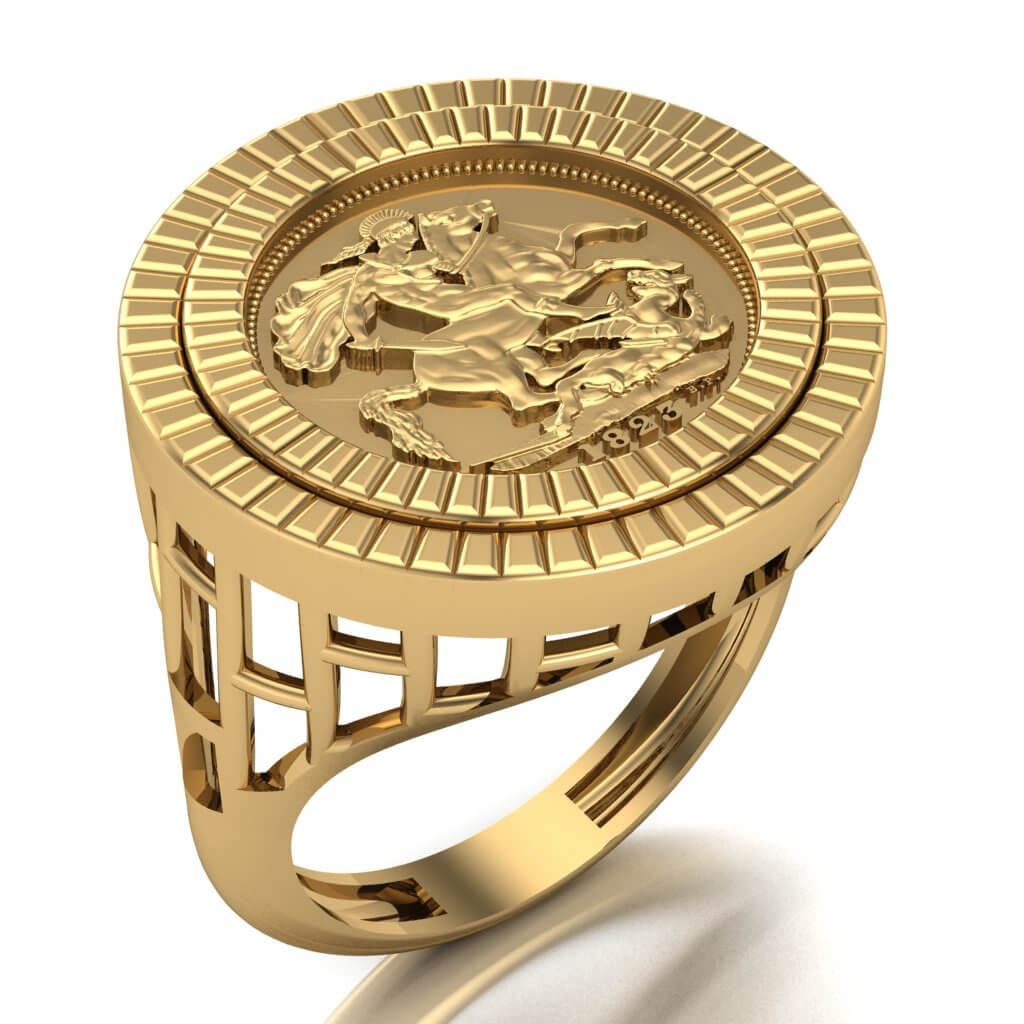 Lira Ring 001 - 3D Model by Jewelry