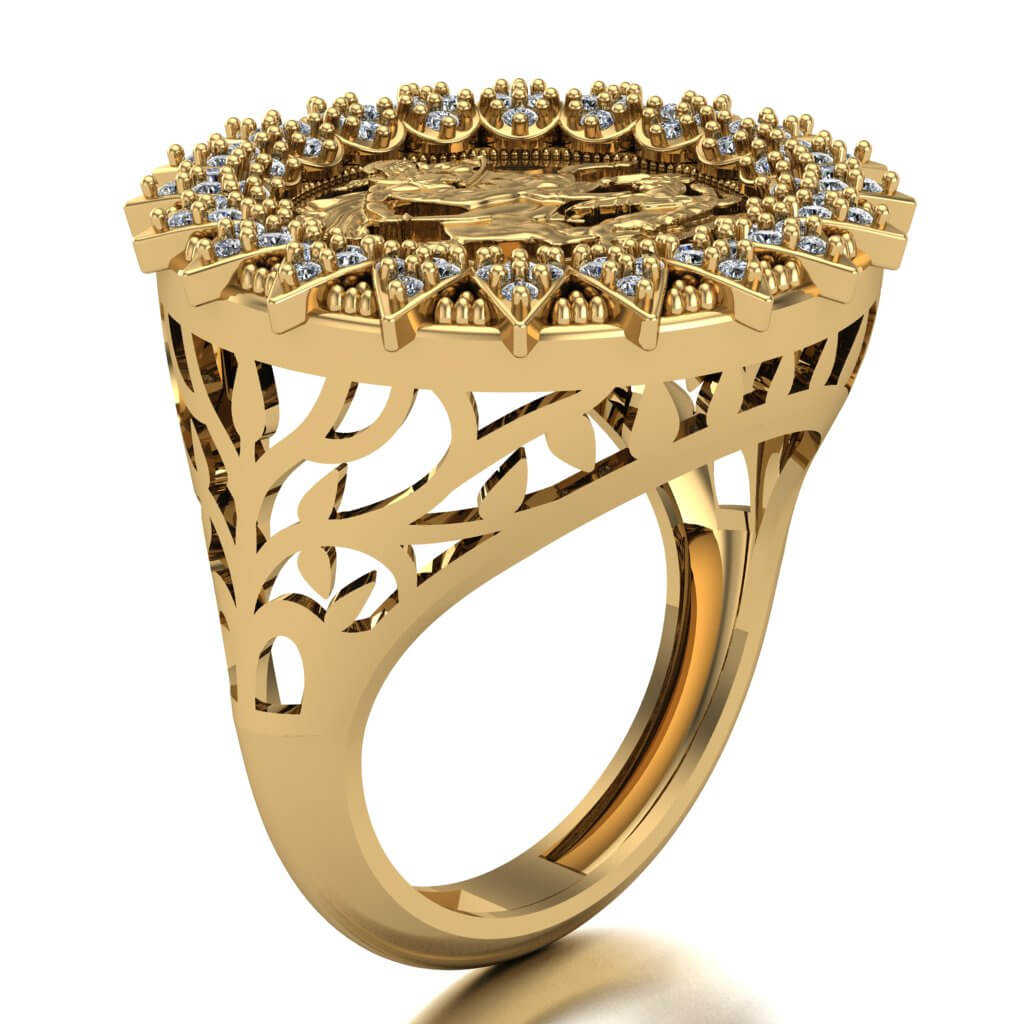 Lira Ring 102 - 3D Model by Jewelry
