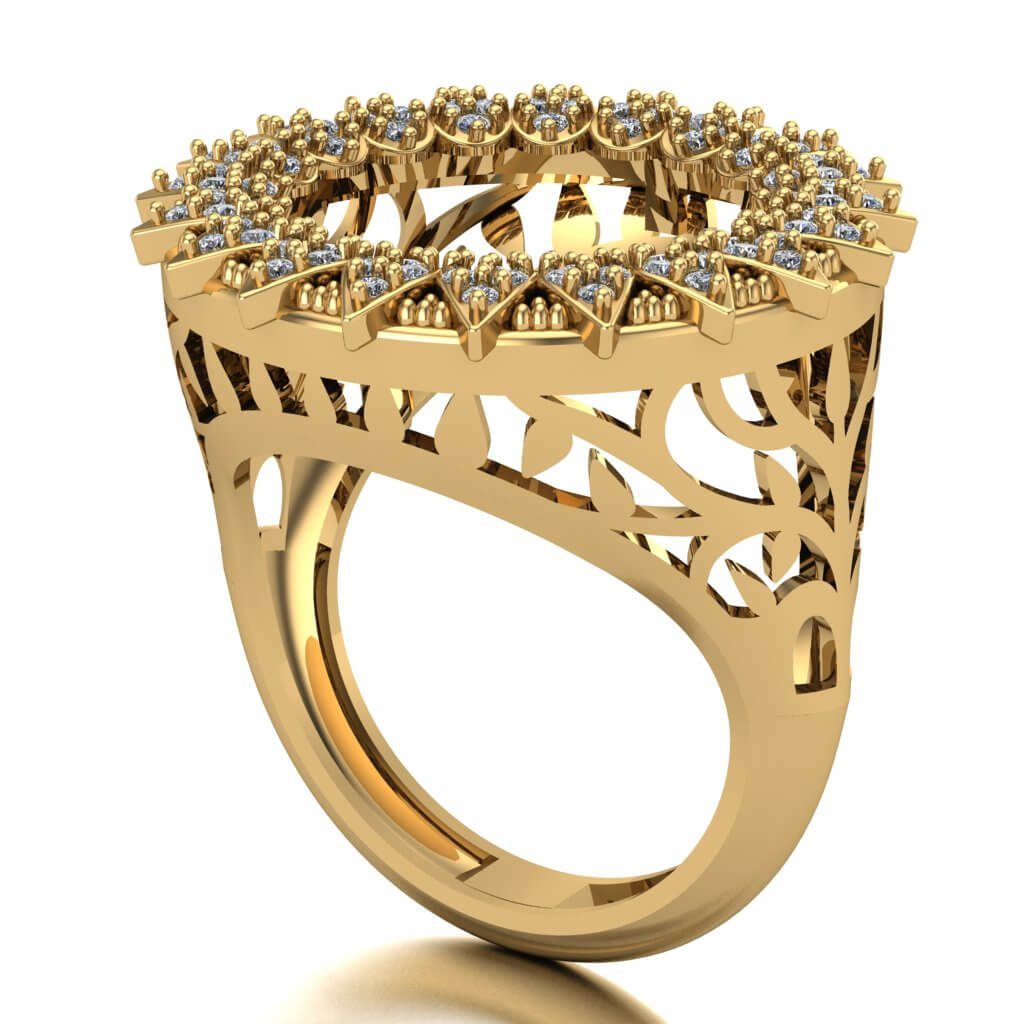 Lira Ring 102 - 3D Model by Jewelry