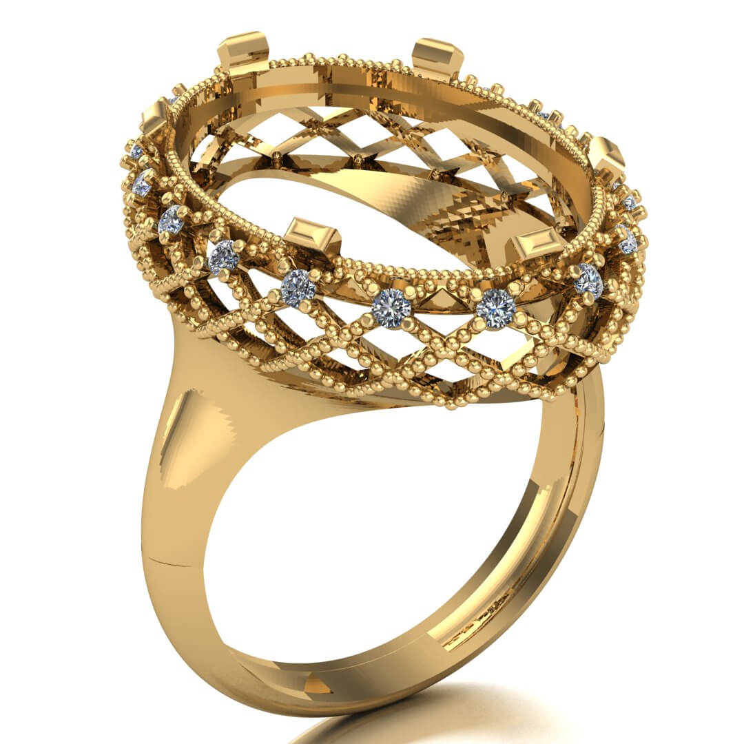 Onsa Ring 003 - 3D Print Model by Jewelry
