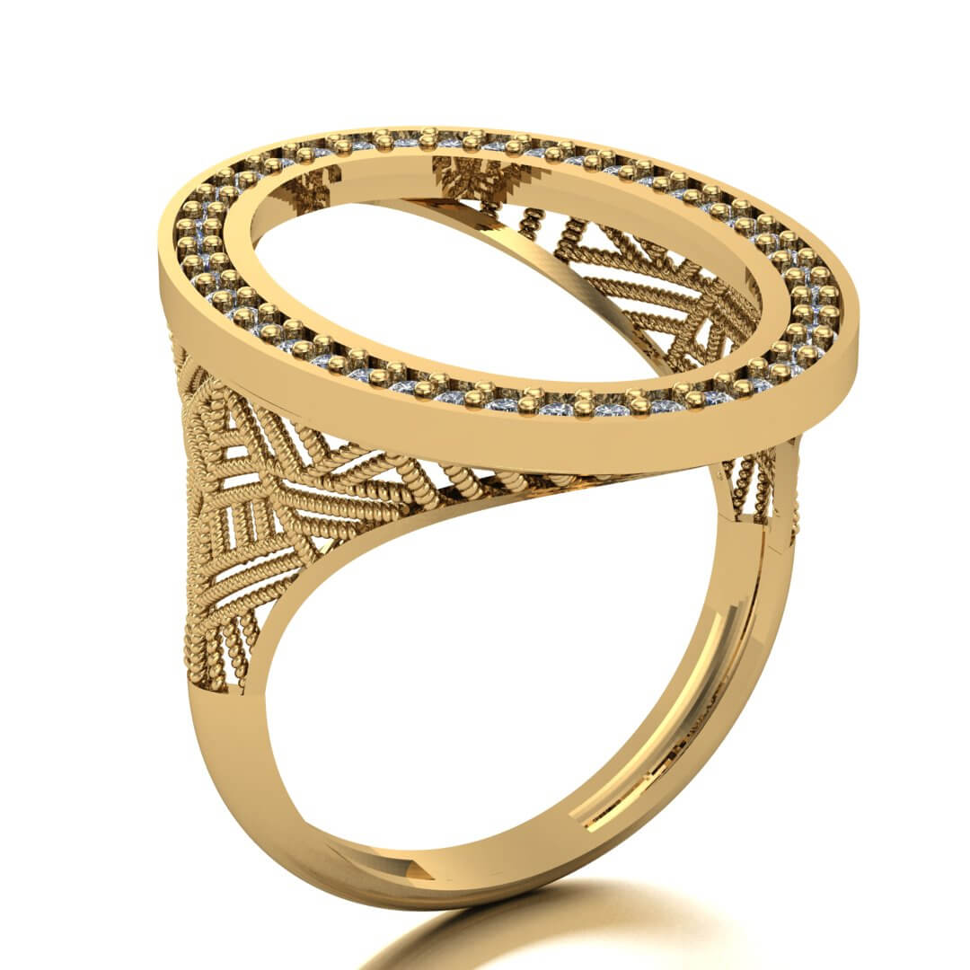 Onsa Ring 009 - 3D Print Model by Jewelry