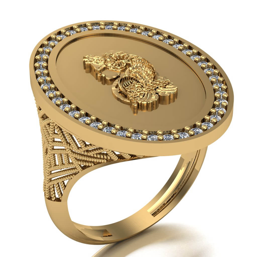 Onsa Ring 009 - 3D Print Model by Jewelry