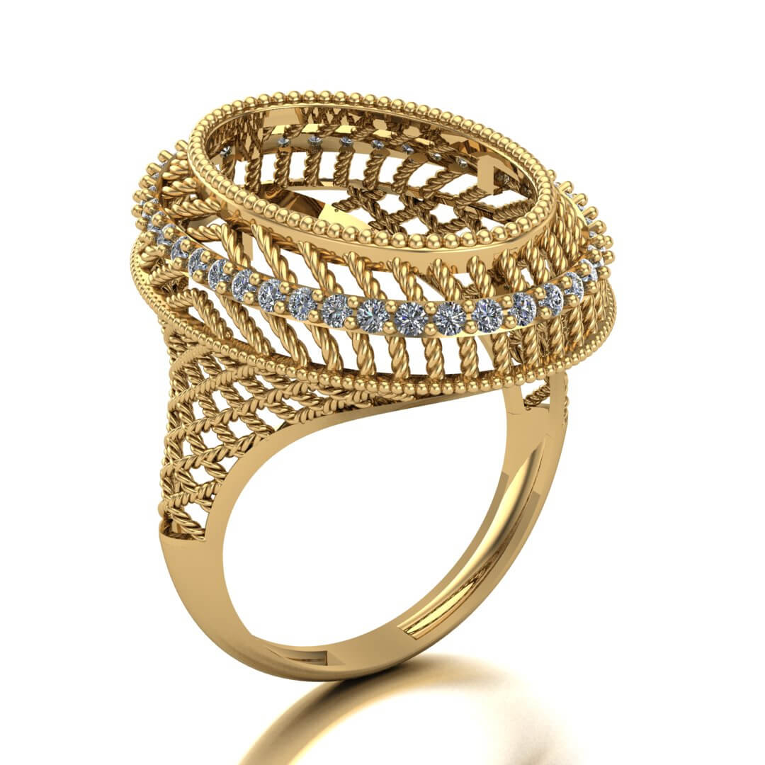 Onsa Ring 029 - 3D Print Model by Jewelry