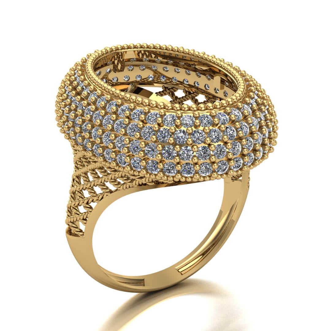 Onsa Ring 039 - 3D Model by Jewelry