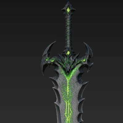 Shadow Viper Sword - 3D Model by JezerKwensi