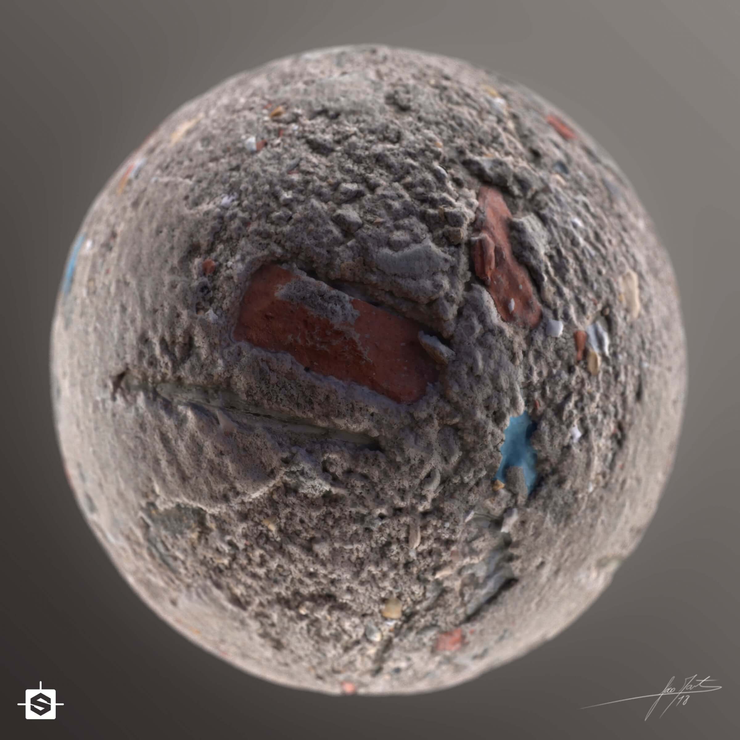 Cement Seamless Texture by jfvm