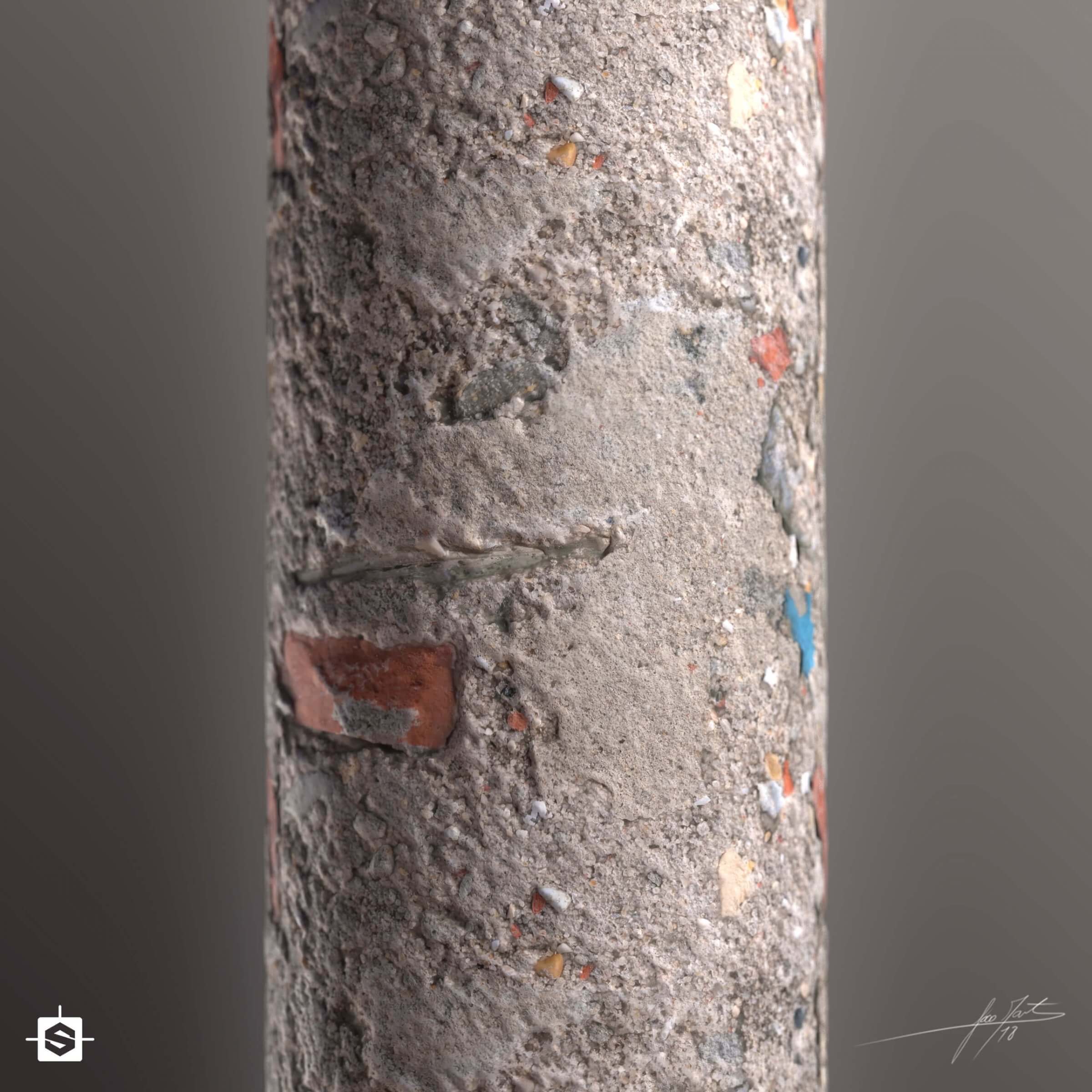 Cement Seamless Texture by jfvm