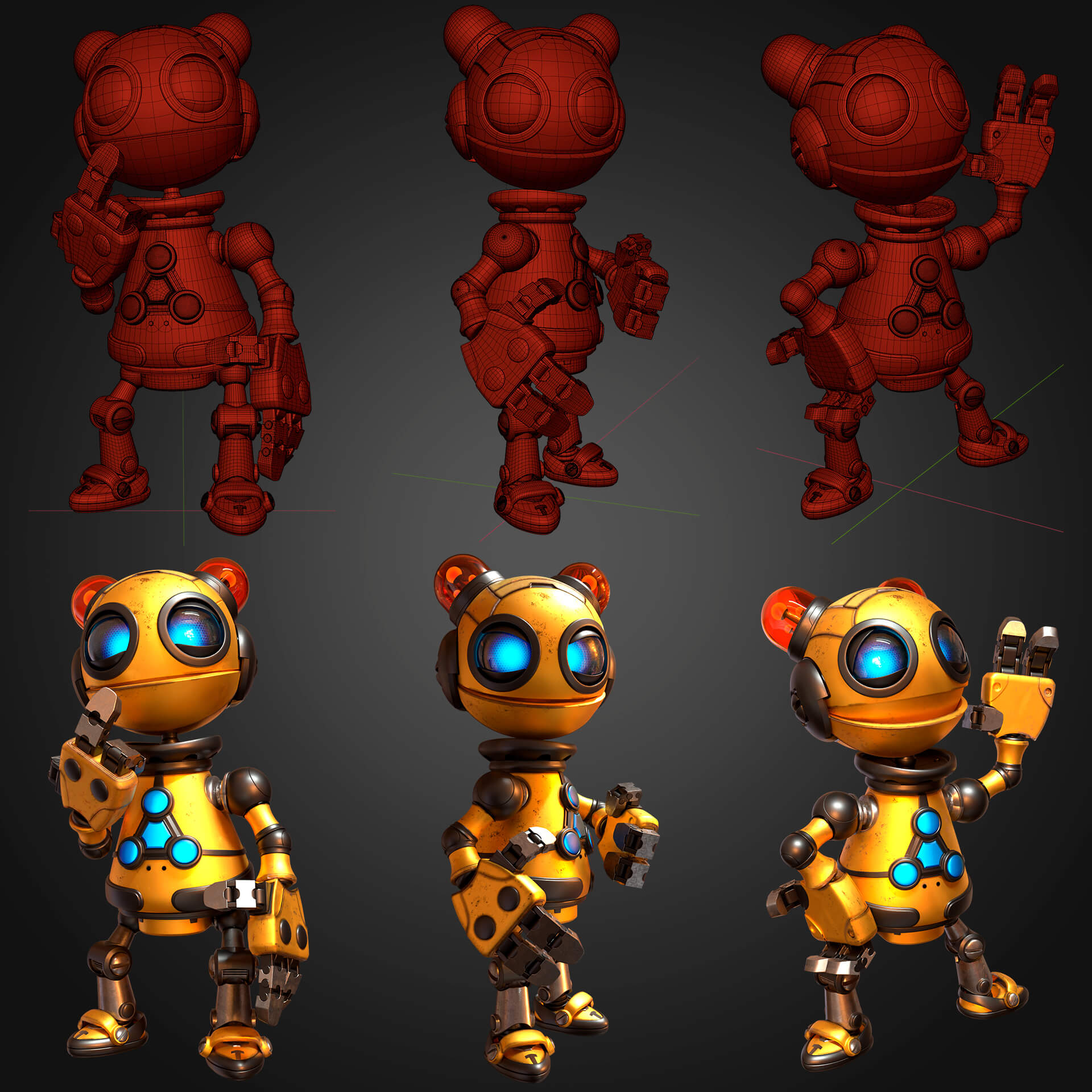 Kit Kt-7461 (Ratchet & Clank Game) 3D Model by jgoytiav
