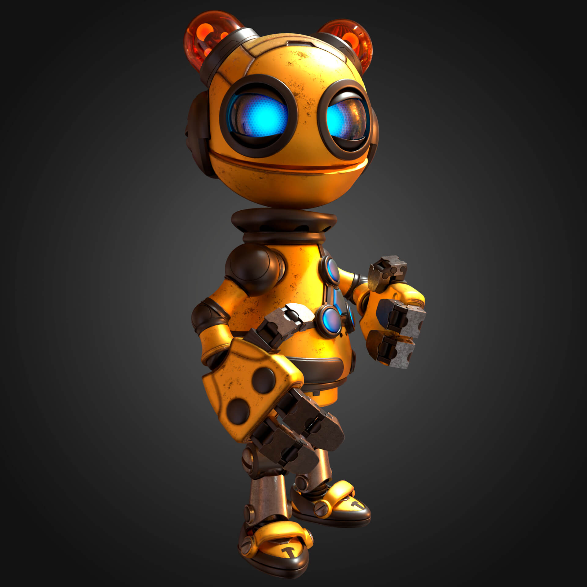 Kit Kt-7461 (Ratchet & Clank Game) 3D Model by jgoytiav