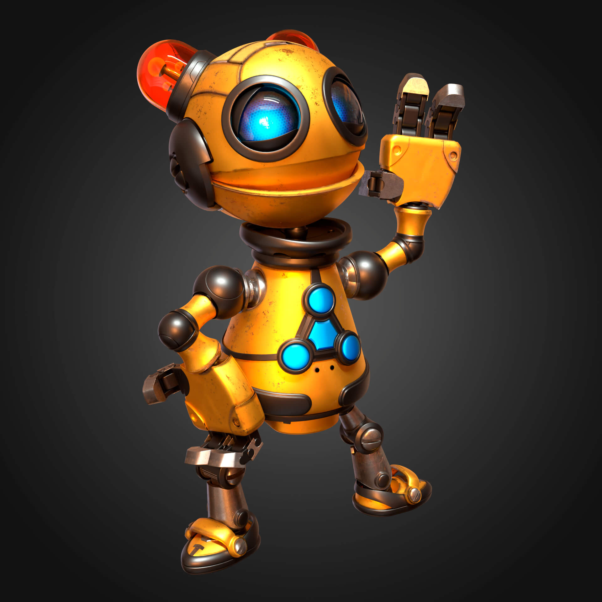 Kit Kt-7461 (Ratchet & Clank Game) 3D Model by jgoytiav