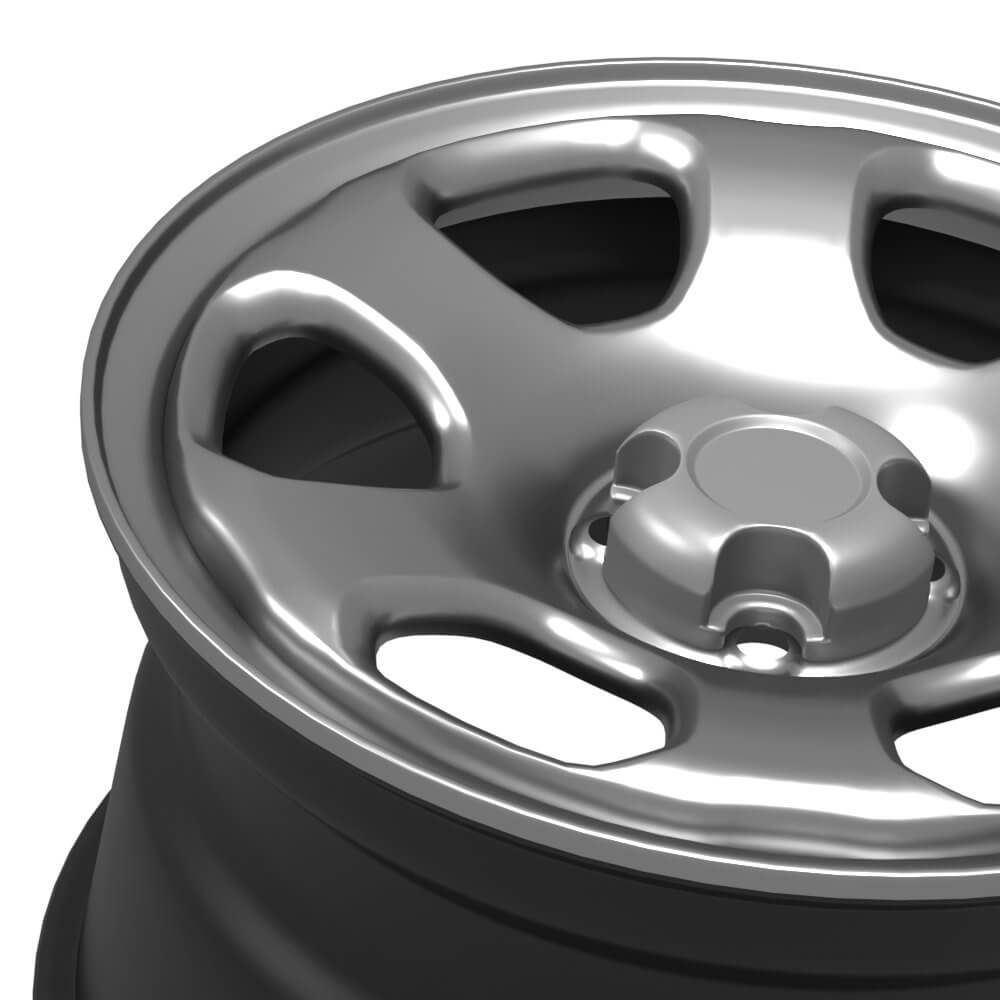 Generic Steel Rim - 3D Model by jhay