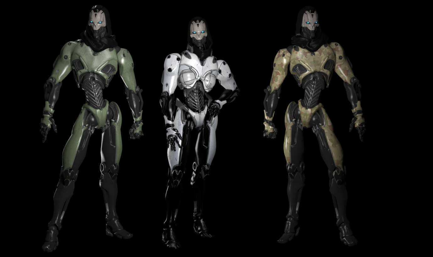 Addon for Cyborg Standalone Figure - Free Daz Content by Jibicoco