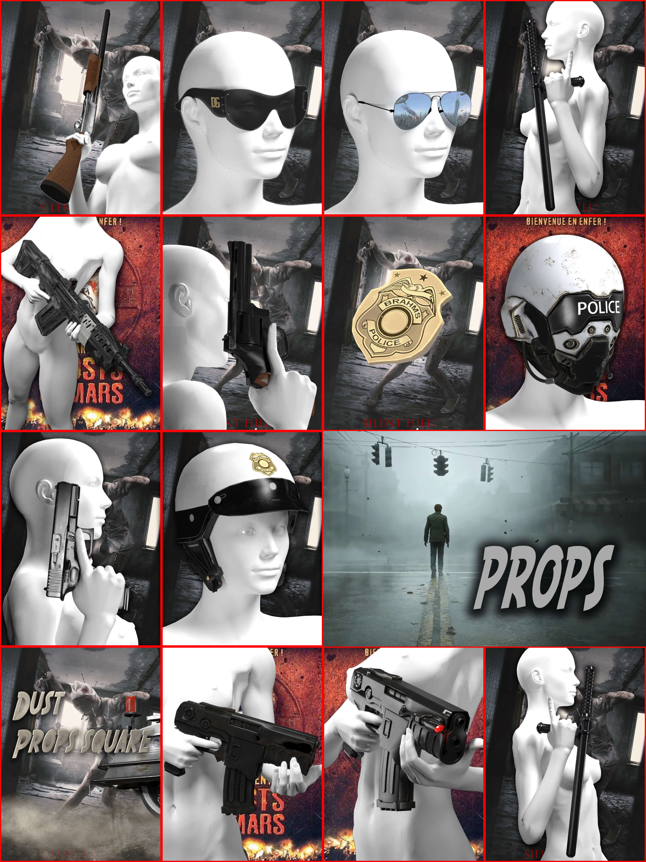 Cybill Bennett Silent Hill + Bonus Update 22-02-2025 Free Daz Content by Jibicoco