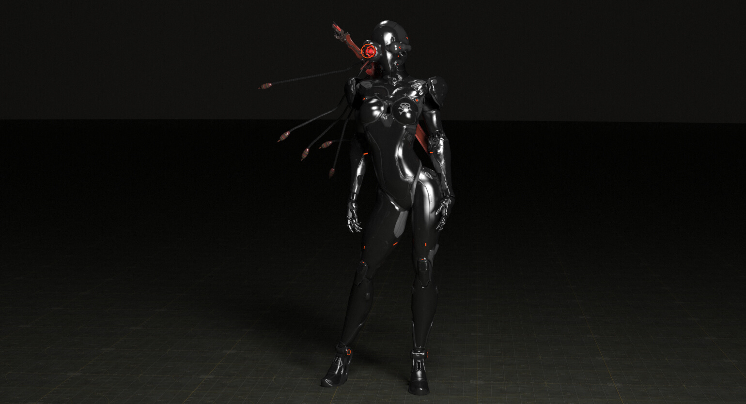 Cyborg Ninja Compatible Poser DAZ3D Update 06 12 2024 - Free Daz ...