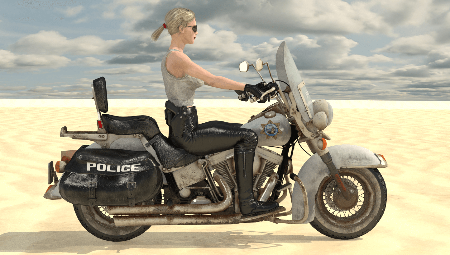 cybill bennett silent hill ,model victoria of daz3d 3D Render