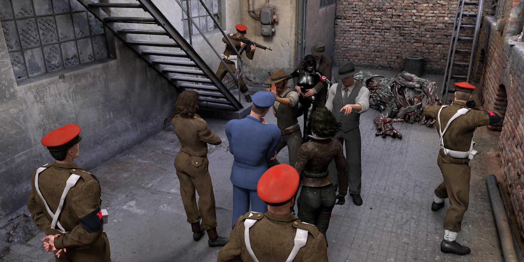 who is the most dangerous? 3D Render, Digital Art by Jibicoco