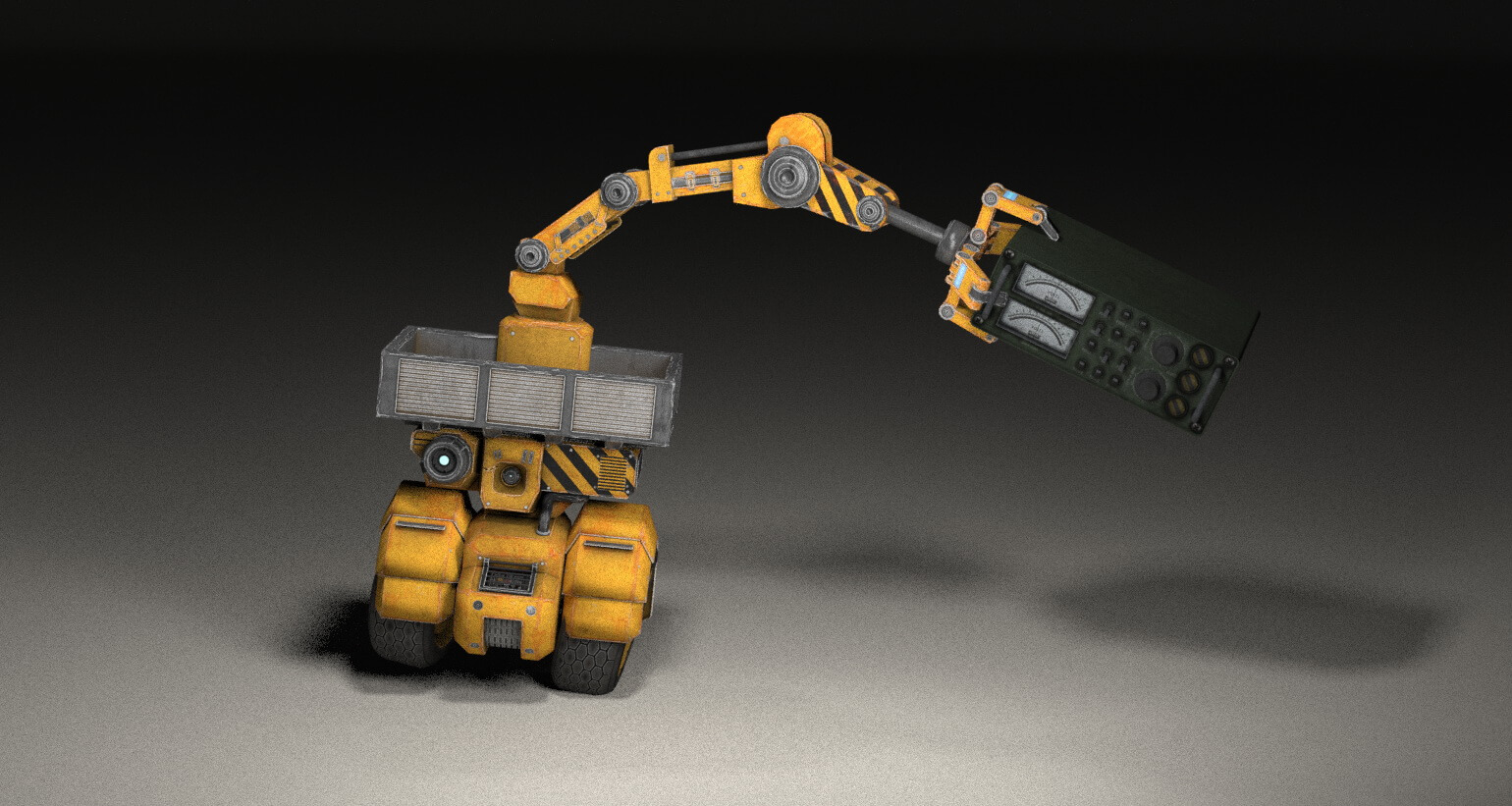 Robot Droid Drone Worker Daz3D - Free Daz Content by Jibicoco