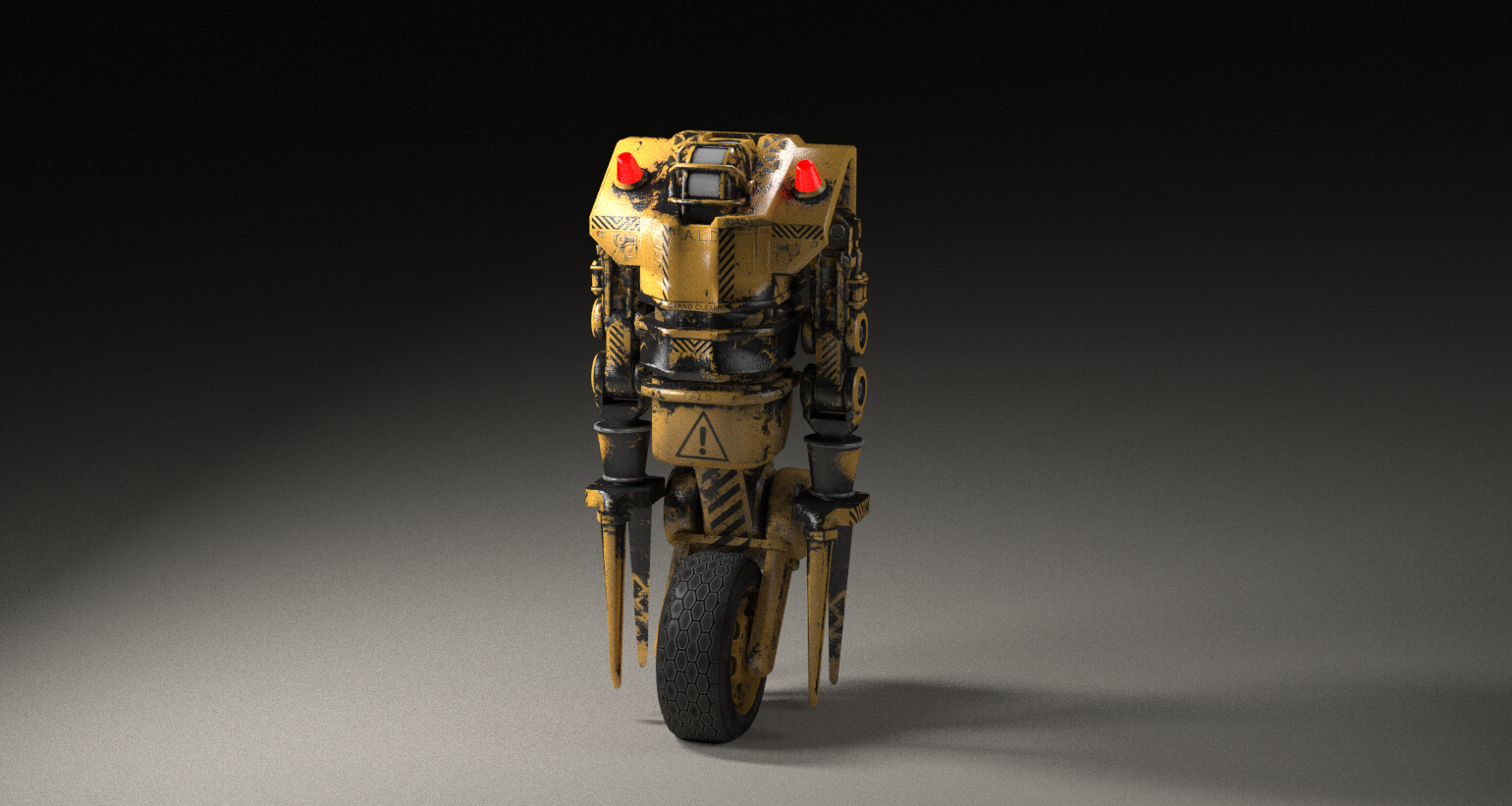 Robot Droid Drone Worker Daz3D - Free Daz Content by Jibicoco