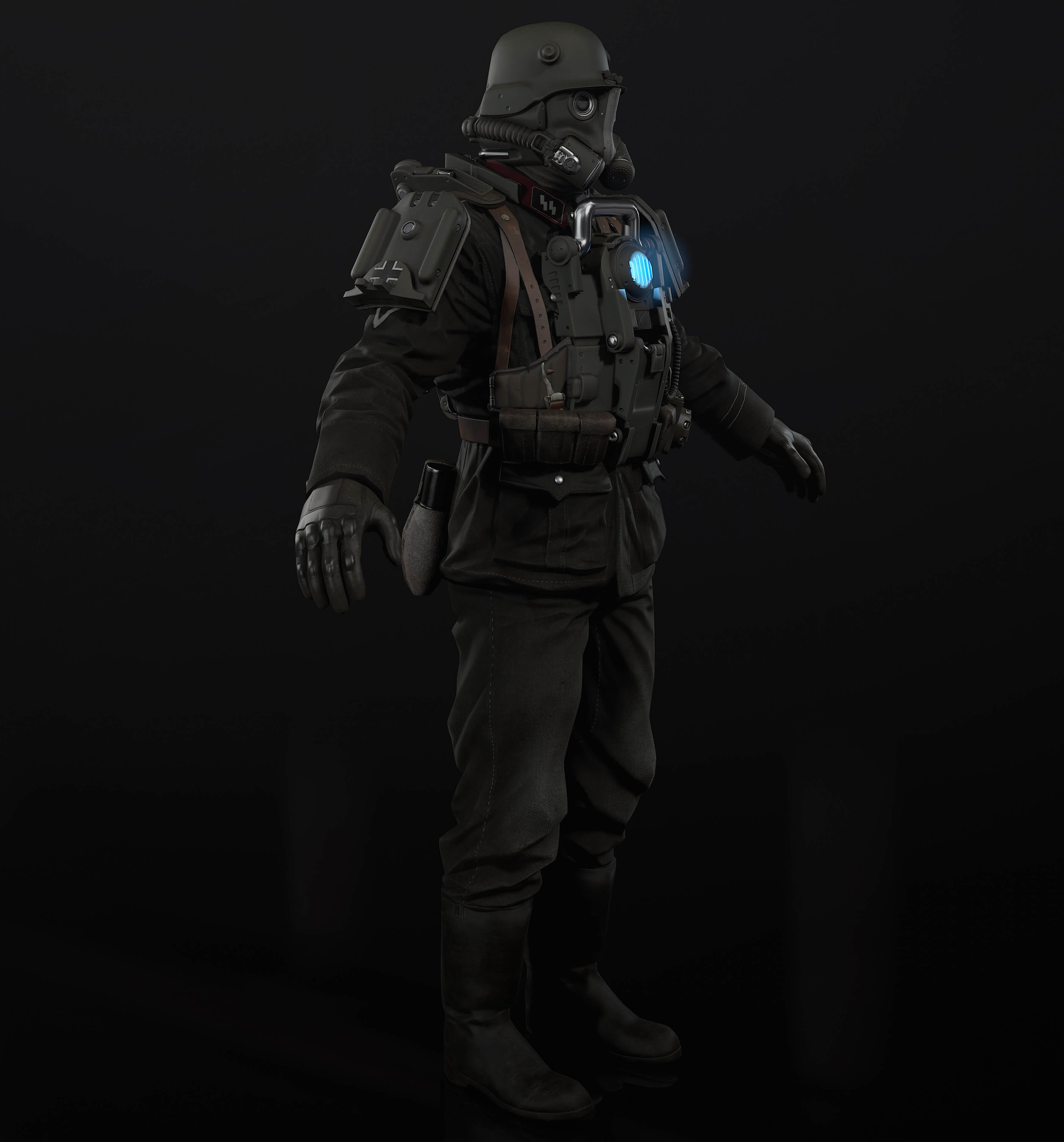 Wolfenstein Infantry 1946 Old Blood for Michael 3 - Free Daz Content by ...