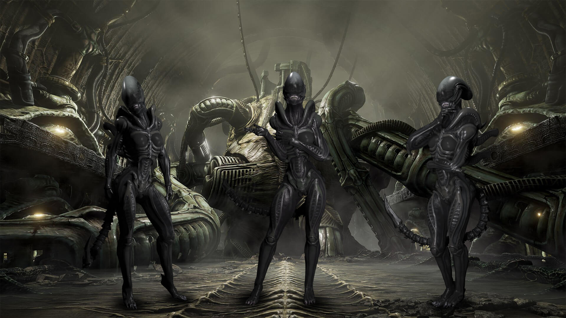 Xenomorphs Female, Space Jockey for Poser11+ DAZ3D - Free Daz Content ...