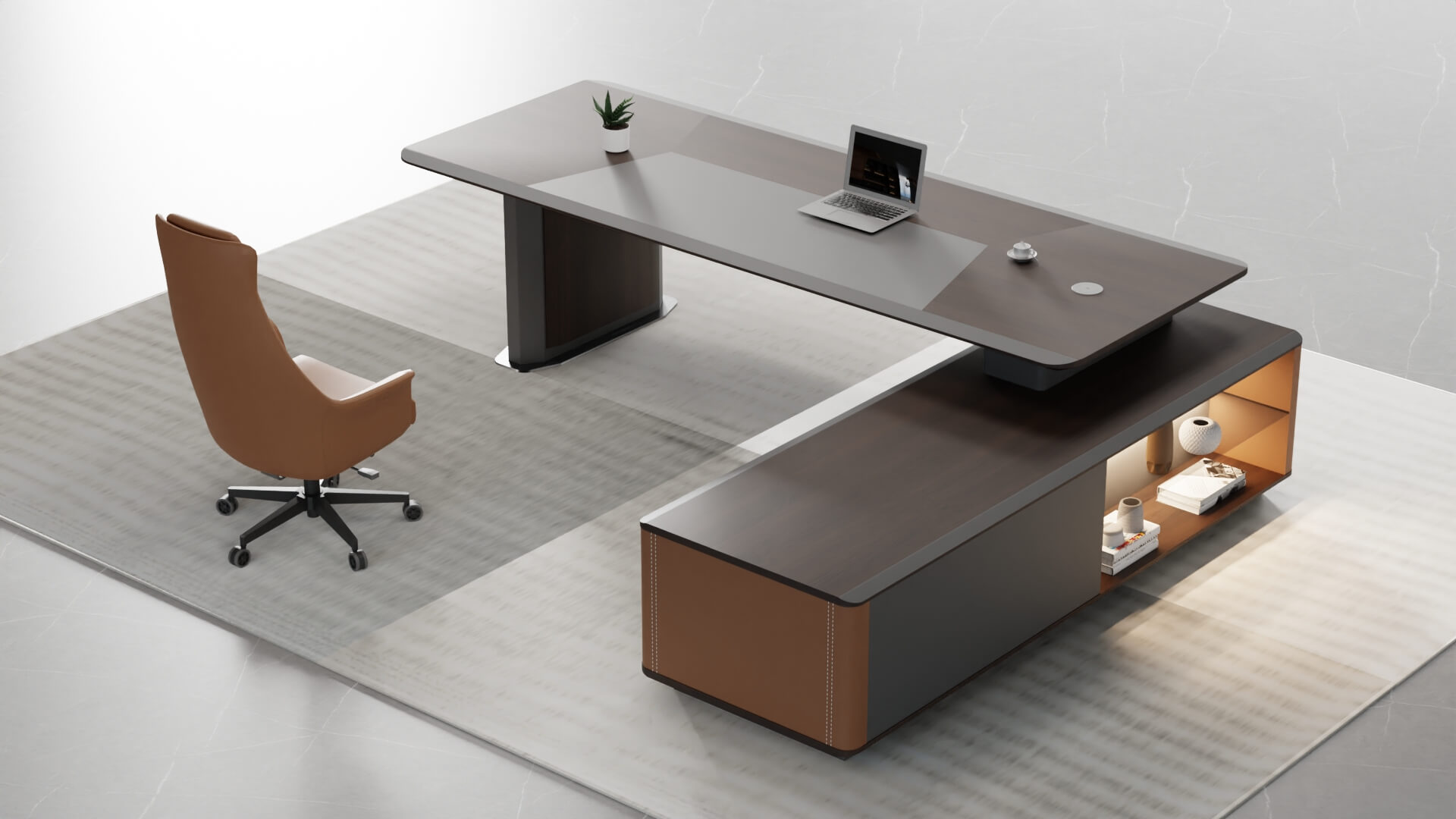 Blender 3D Modern Boss Office by JIEXI
