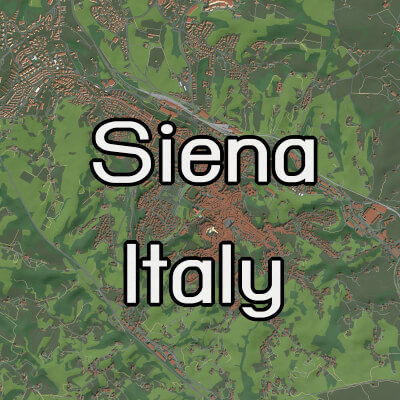 Siena Italy - City and Urban 3D Model by Jinda