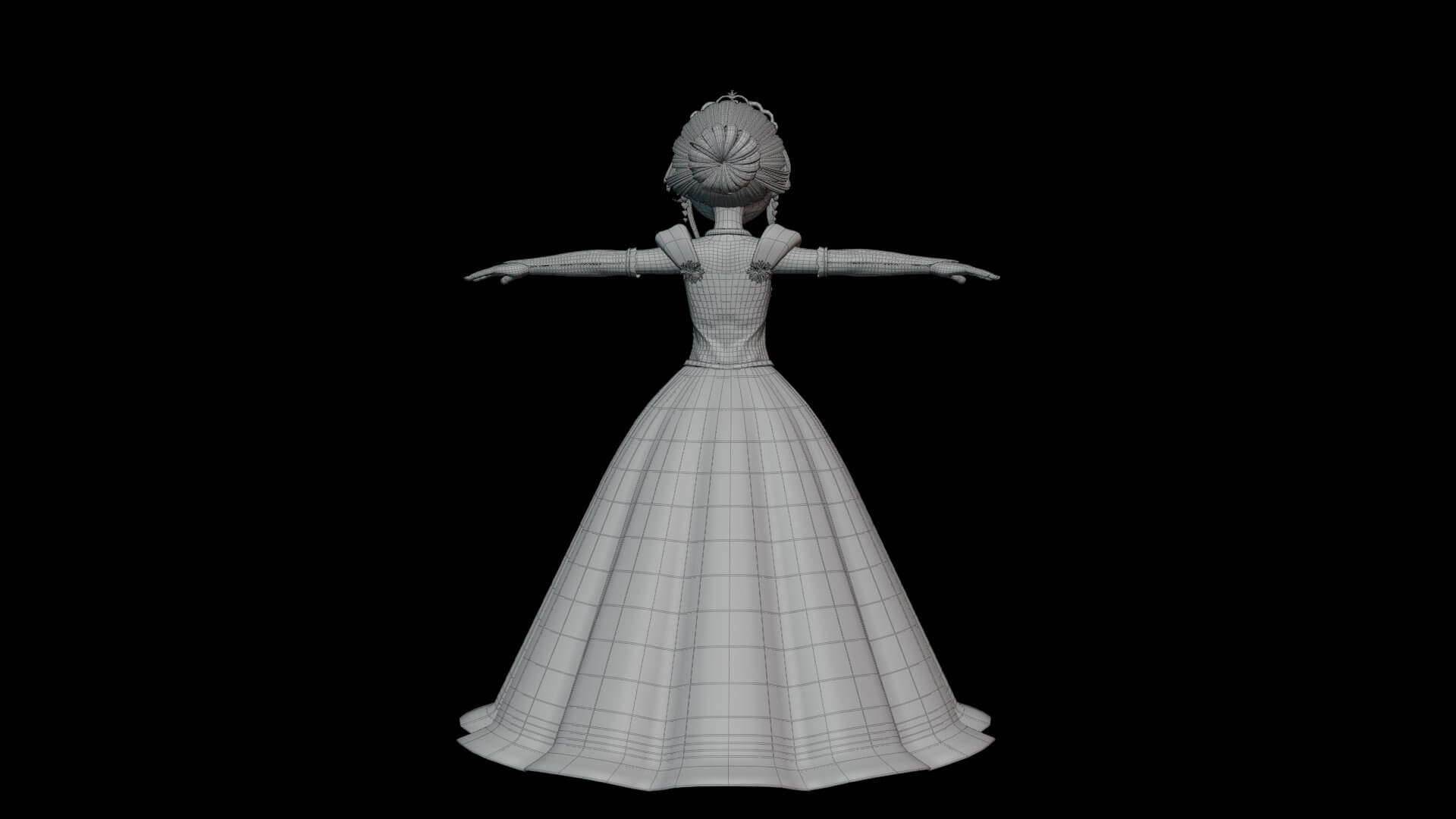 Disney Style Princess - 3D Model by jiten
