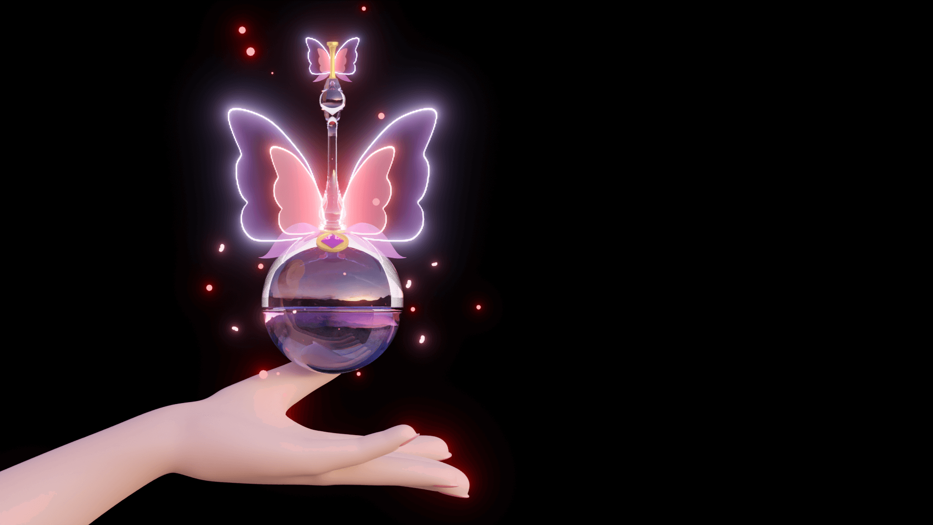 Magical 3D Render, Digital Art by jiten