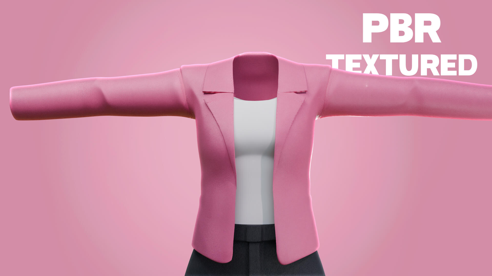 Office Clothes Set - 3D Model by jiten