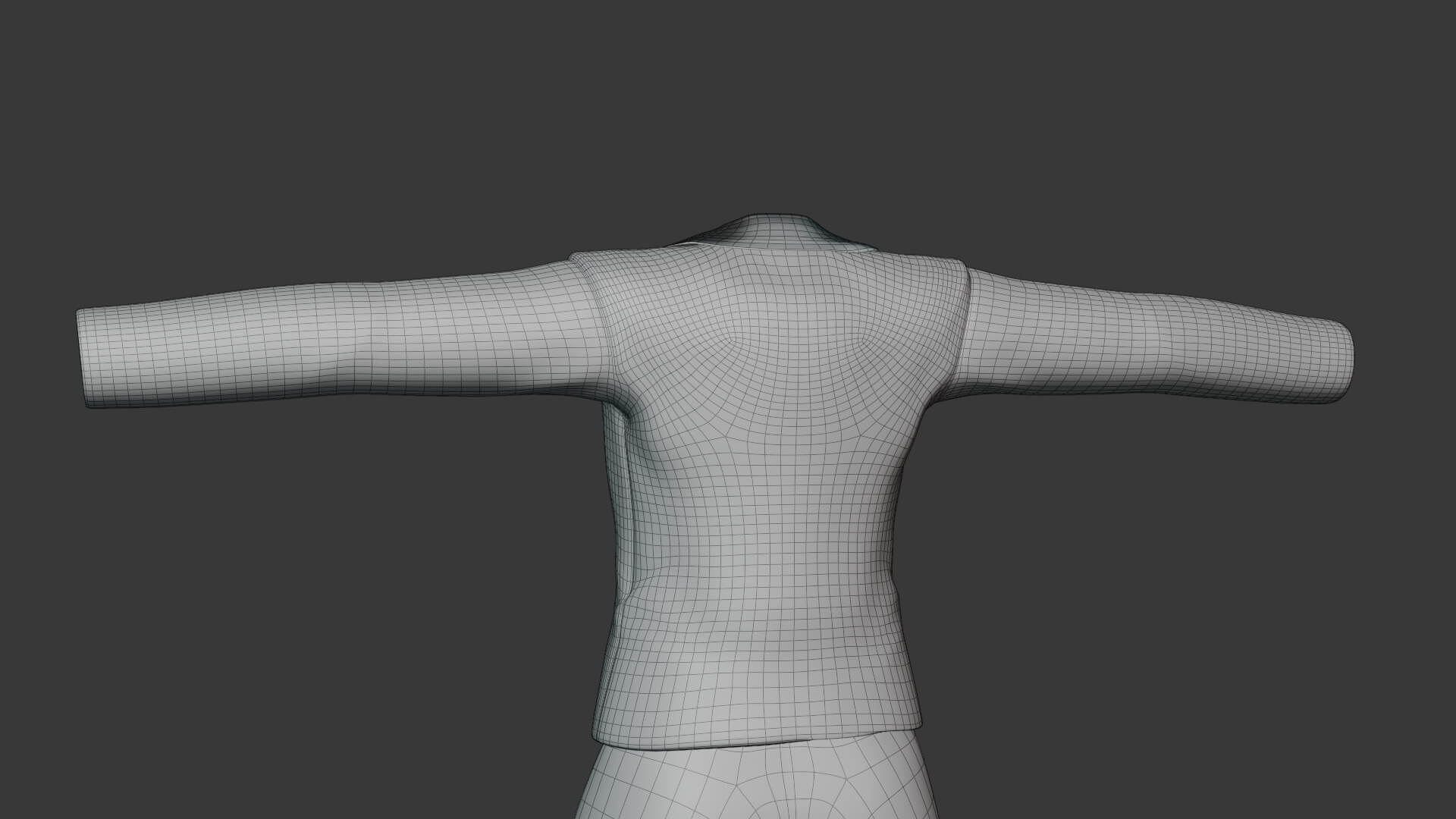 Office Clothes Set - 3D Model by jiten