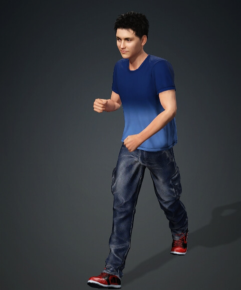 character creator 4 and iclone full animated dance video