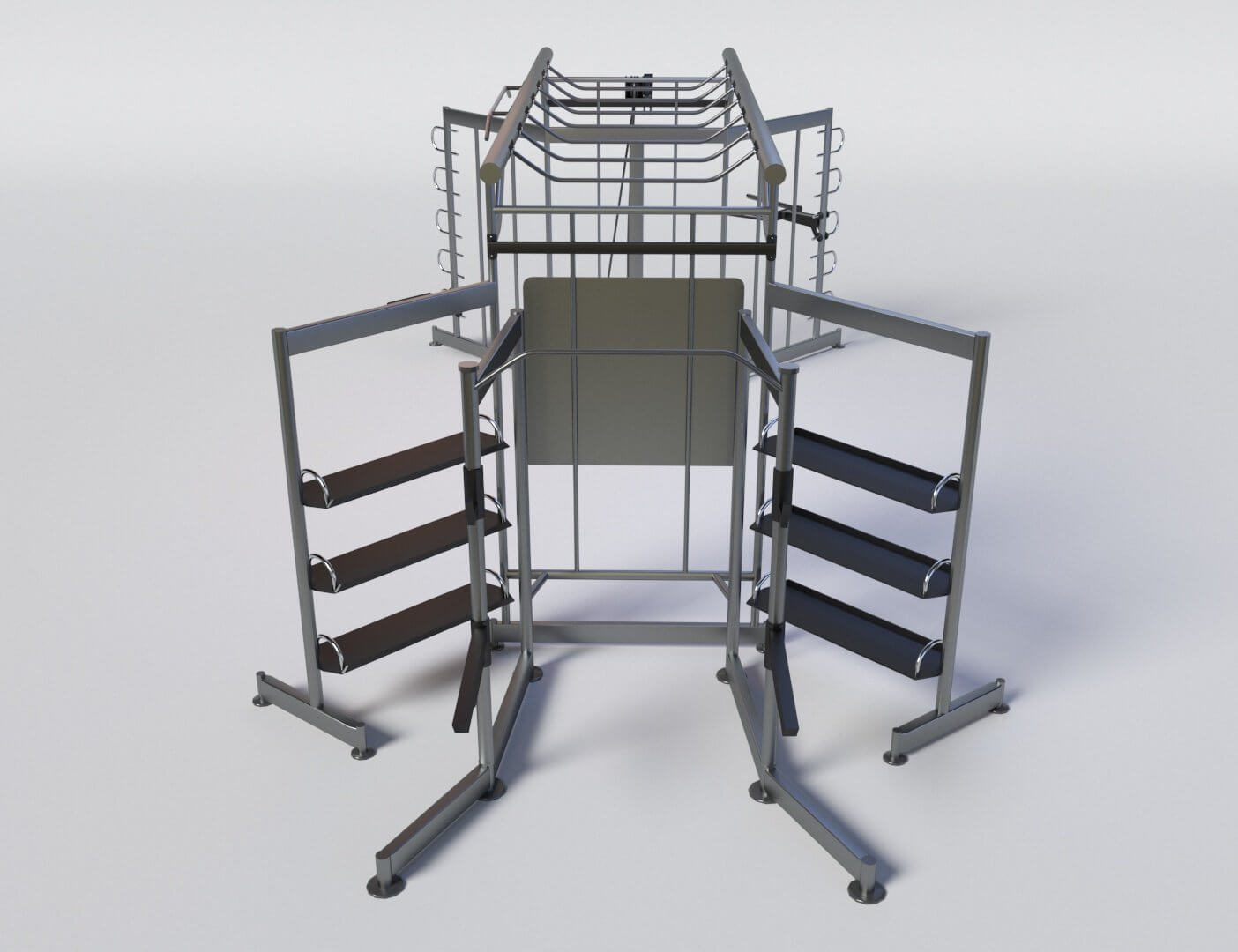 Atlas Group Training System - Free 3D Model by jk3dstudio