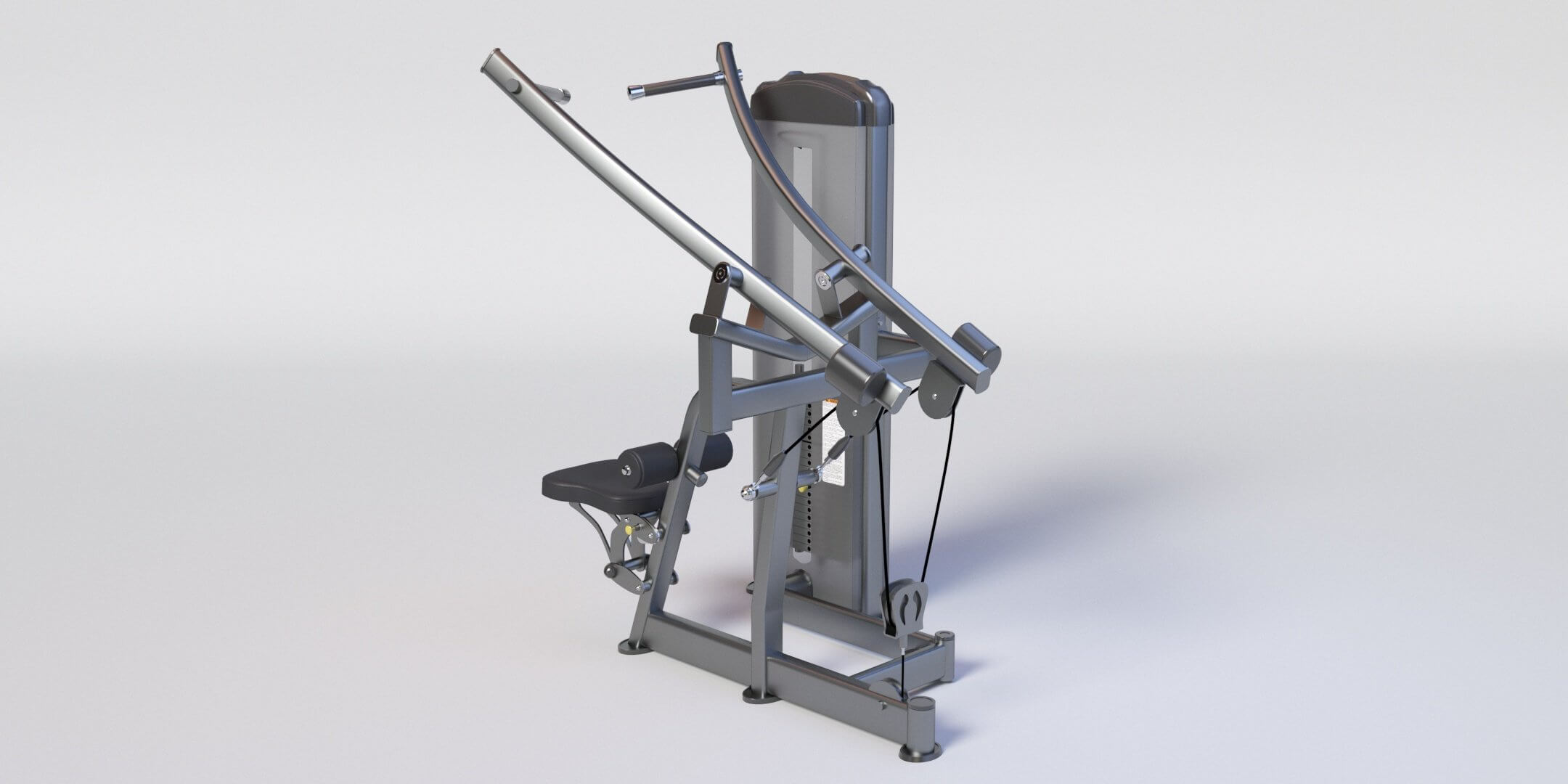 Fuse Xl Lat Pulldown - 3D Model by jk3dstudio