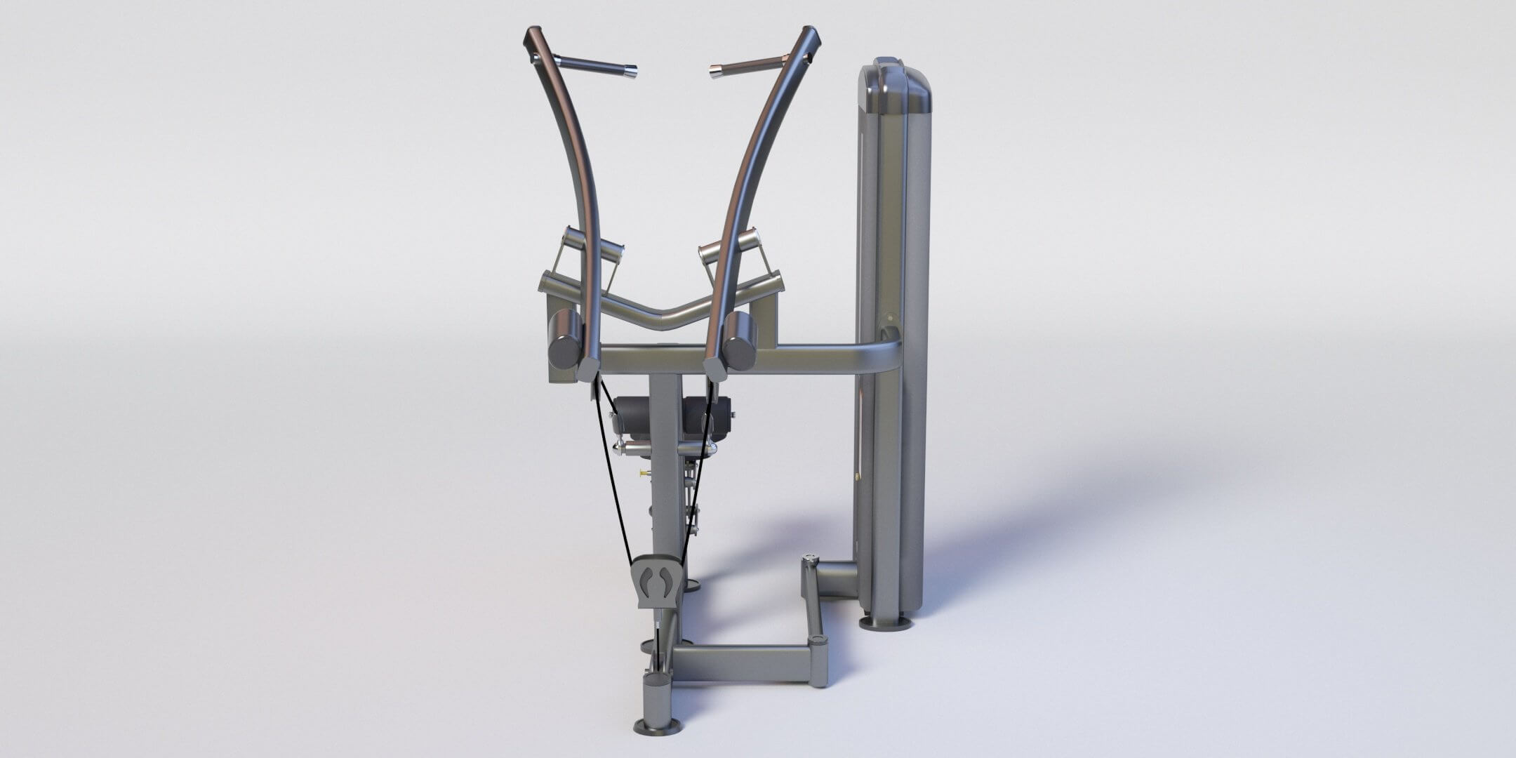 Fuse Xl Lat Pulldown - 3D Model by jk3dstudio