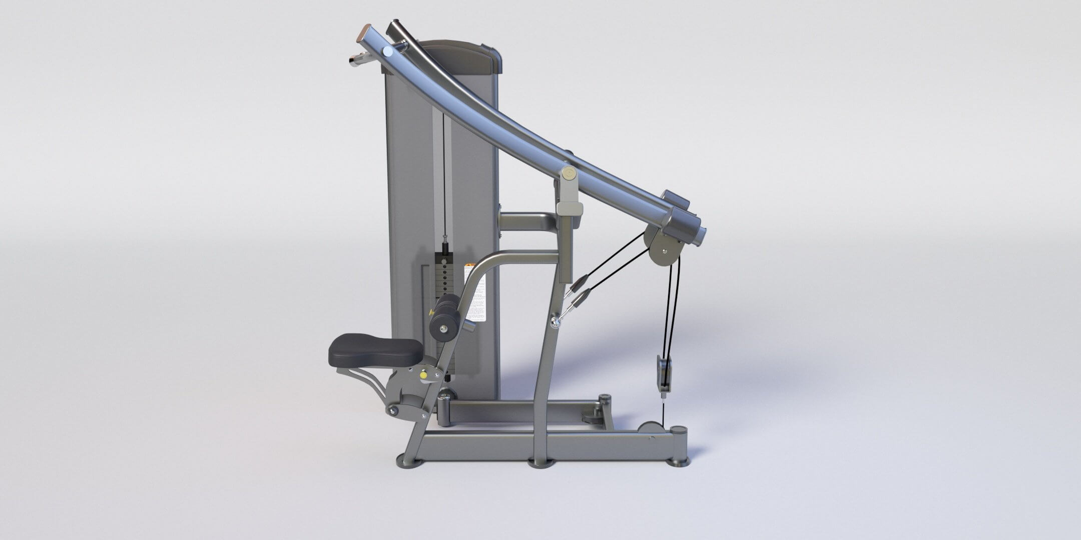 Fuse Xl Lat Pulldown - 3D Model by jk3dstudio