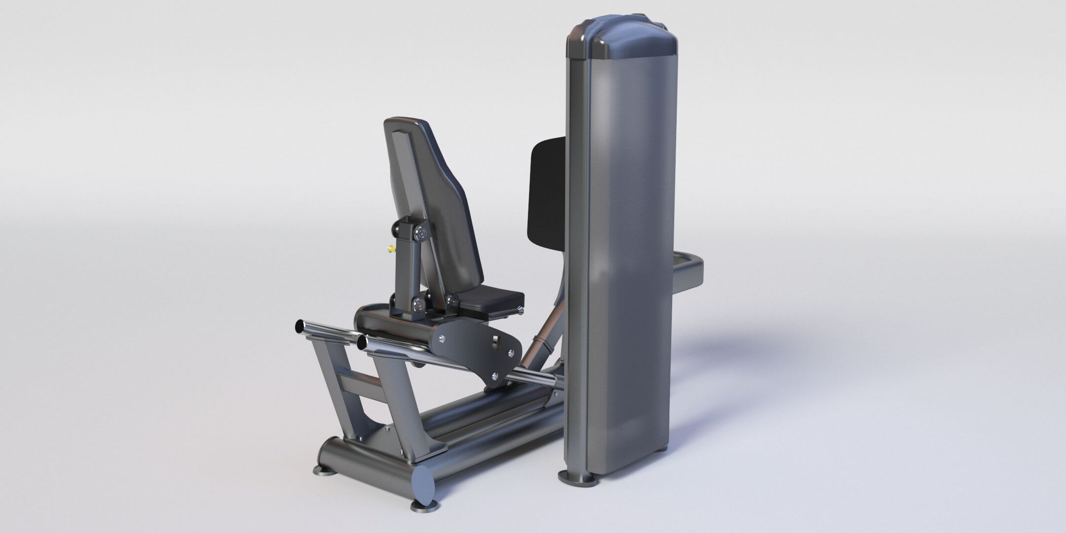 Fuse Xl Leg Press - 3D Model by jk3dstudio