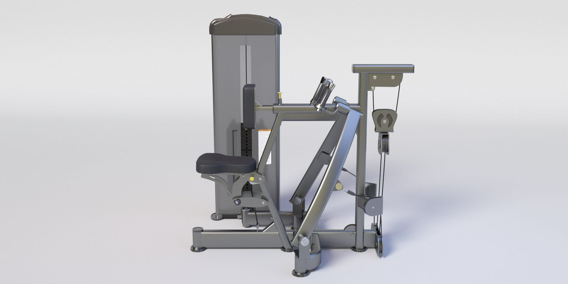 Fuse Xl Seated Row - 3D Model by jk3dstudio