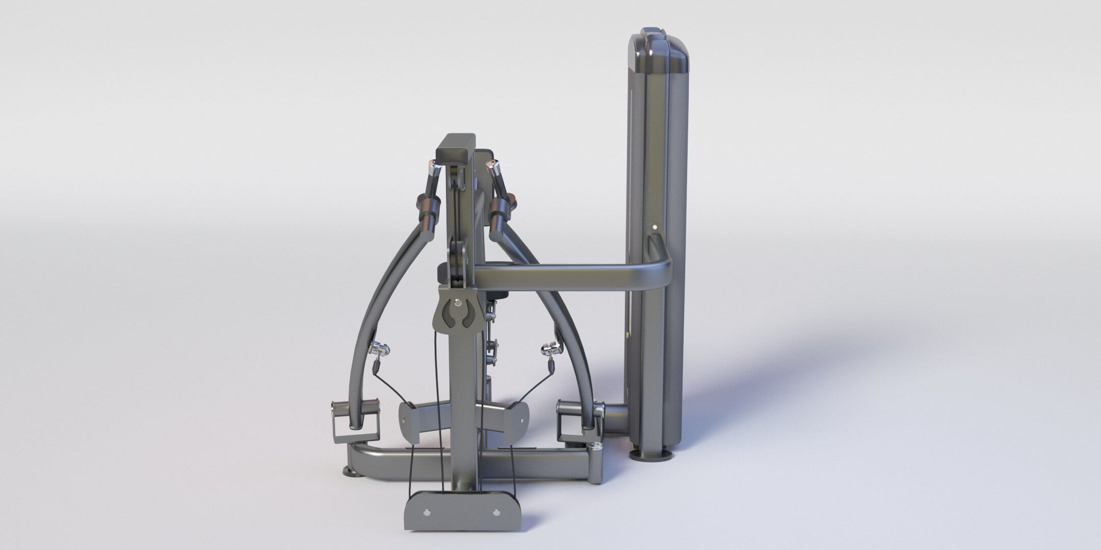 Fuse Xl Seated Row - 3D Model by jk3dstudio