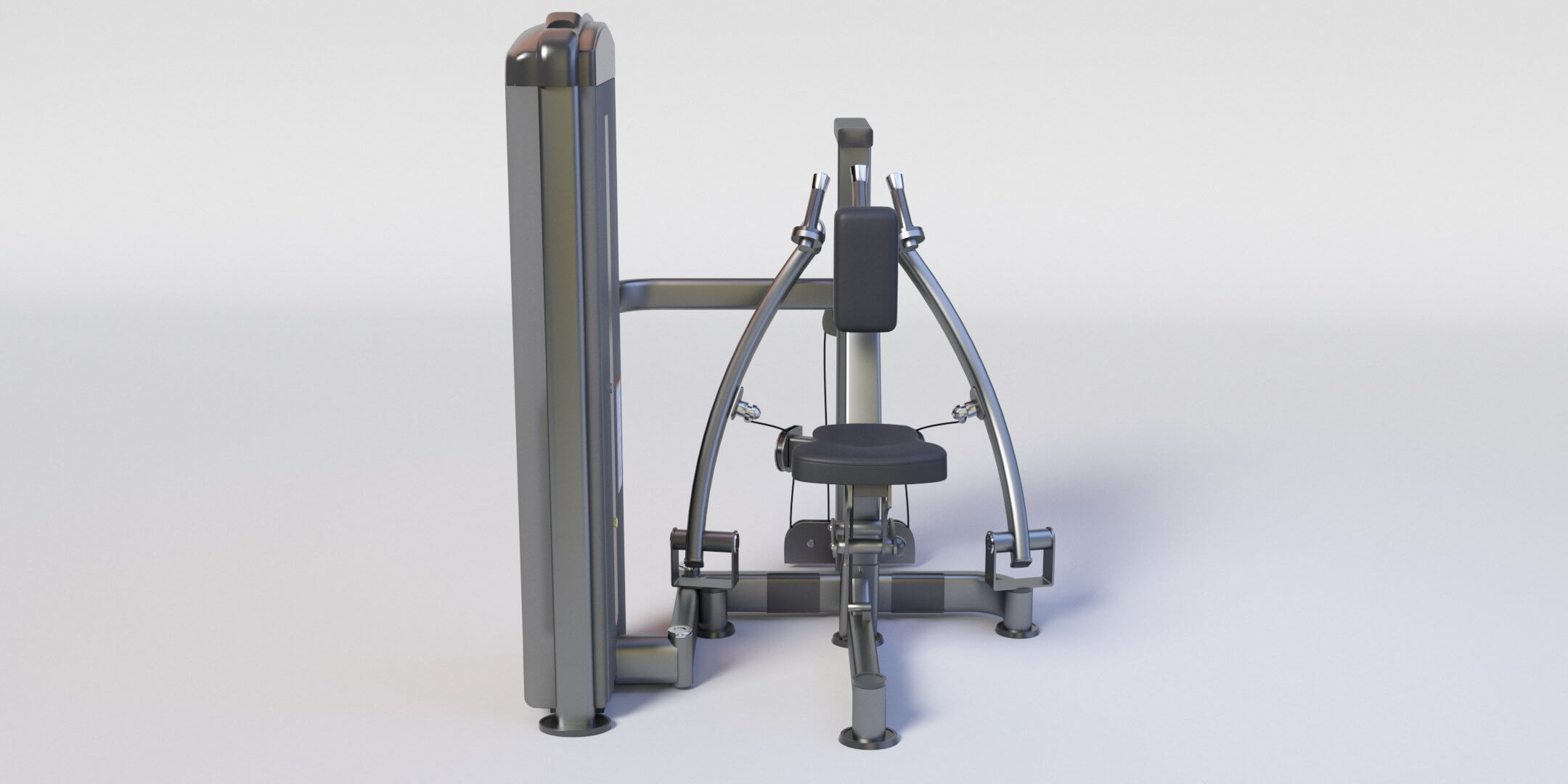 Fuse Xl Seated Row - 3D Model by jk3dstudio