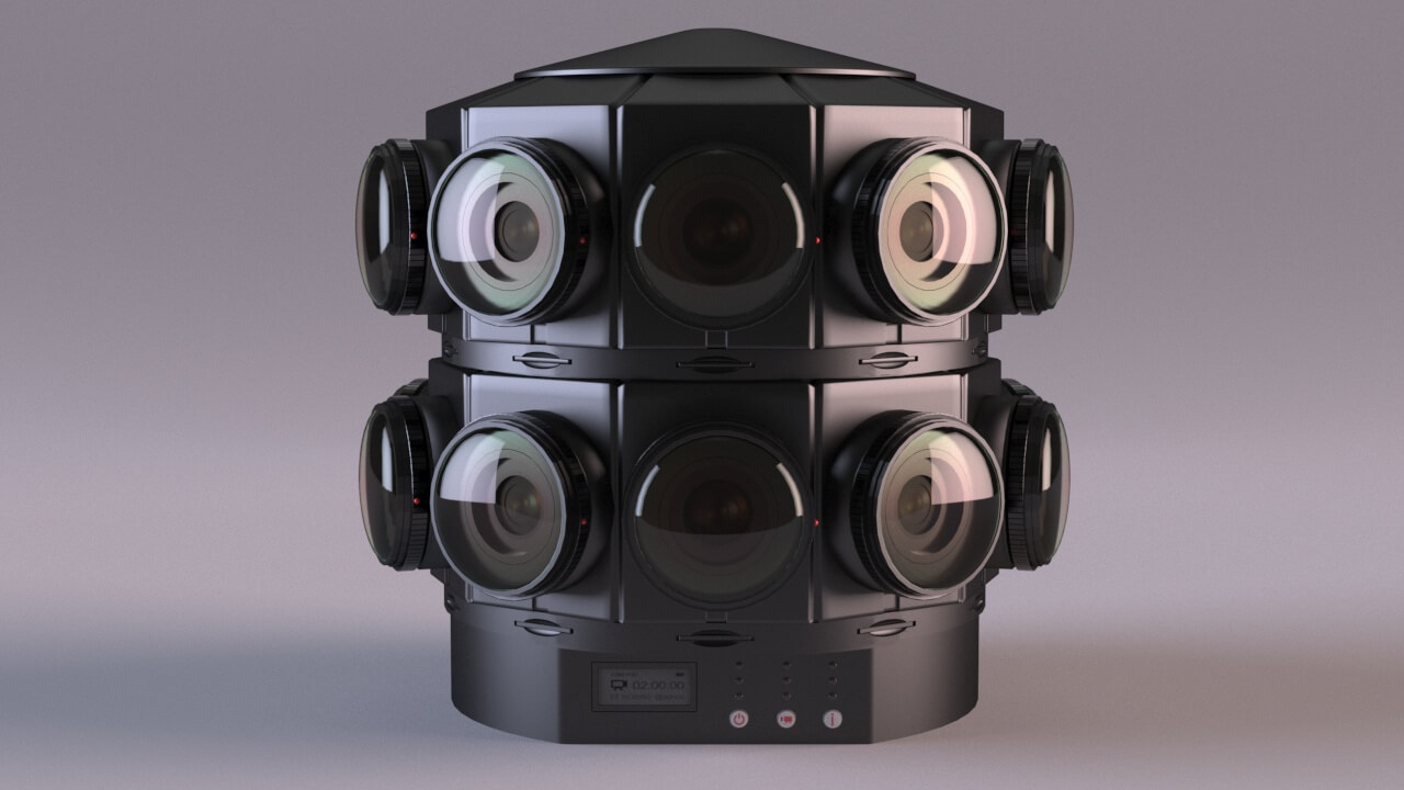 Cinematic VR Camera 360 3D Model 3D Render by jk3dstudio